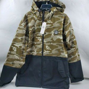 Neff | Jackets & Coats | Neff Men Camo Snowboard Full Zip Snow Tactical ...